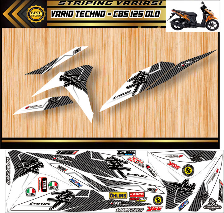 STIKER VARIO OLD 125 CBS / STICKER VARIO 125 TECHNO OLD FI VARIASI ...