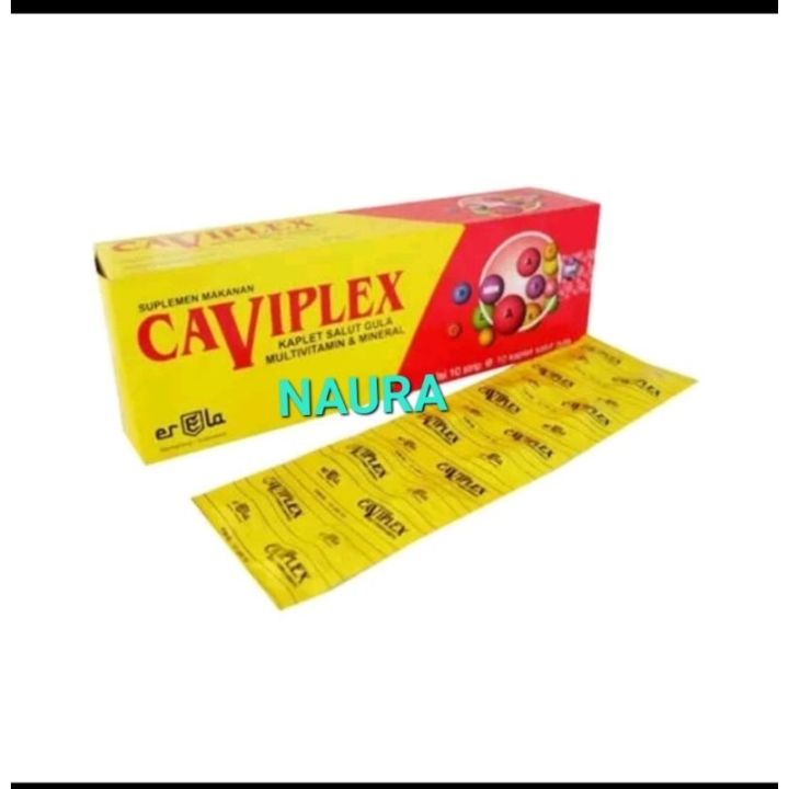 CAVIPLEX TABLET MULTIVITAMIN STRIP | Lazada Indonesia