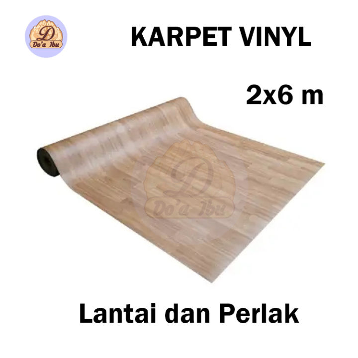 Karpet Lantai | Perlak Meja | Karpet Vinyl | Bahan Pvc | 2 x 6 Meter ...