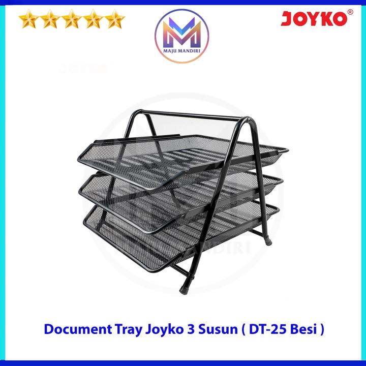 Document Tray Joyko DT 25 3 Susun / Rak Dokumen 3 Tingkat Besi | Lazada ...