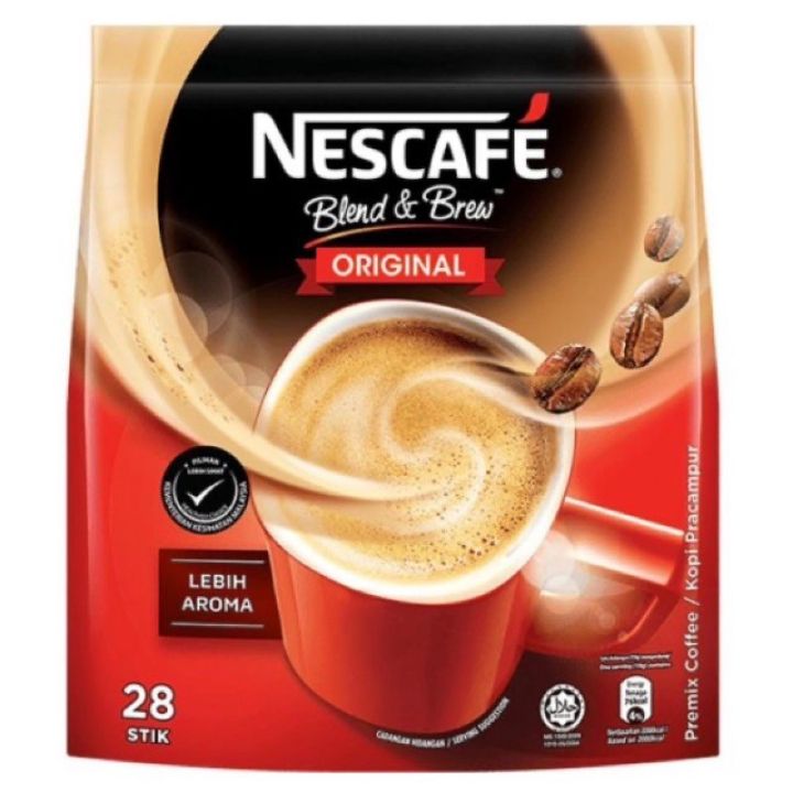 Nescafe Blend & Brew 3 in 1 Coffee (Original) | Lazada