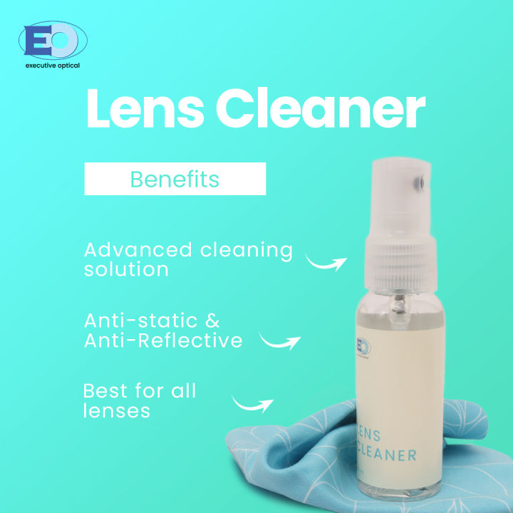 EO Eyeglass Lens Cleaner Spray | Eyeglasses Cleaning Spray Kit with ...
