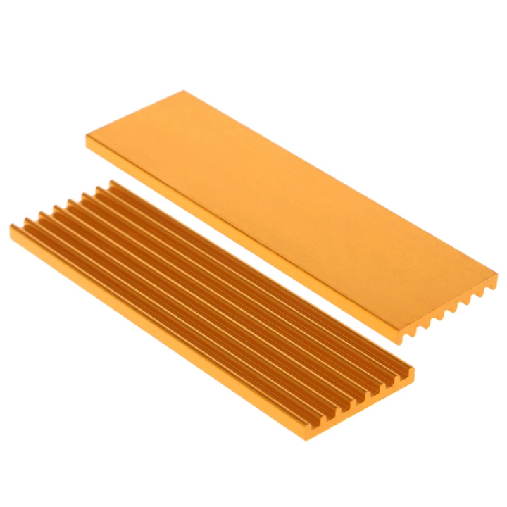Aluminum Cooling Heat Sink Thermal Pads Heat Dissipation Radiator ...