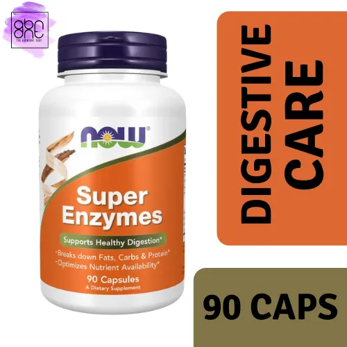 NOW Super Enzymes 180 Capsules, Supports Healthy Digestion | Lazada PH