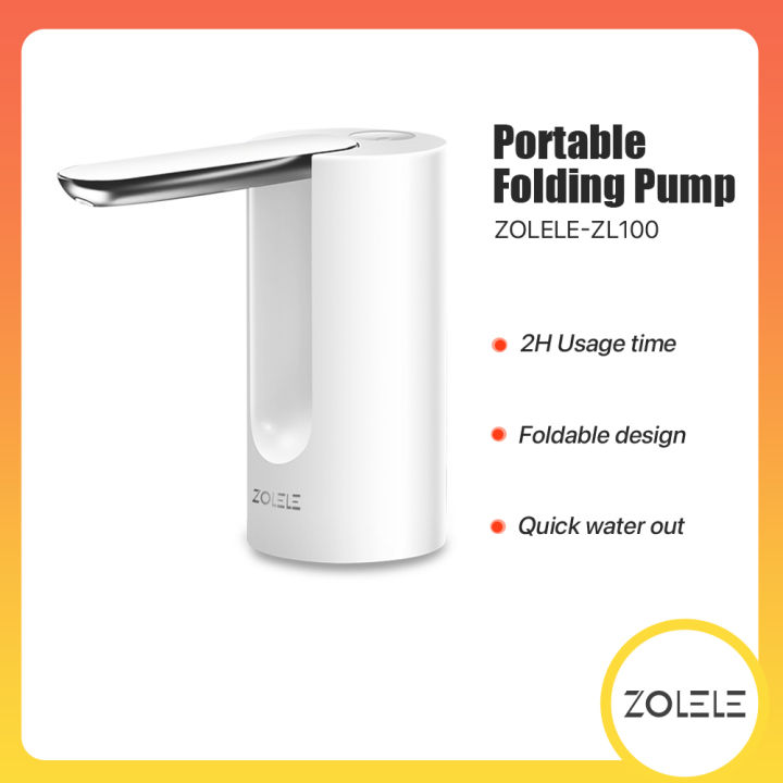 ZOLLE ZL100 Portable Folding Pump Electric Water Dispenser Pump ...