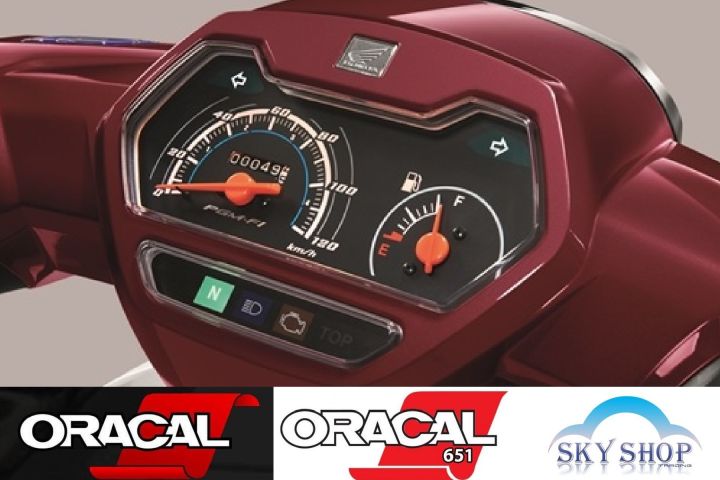 Honda EX5 110FI Sticker Meter Tinted | Lazada