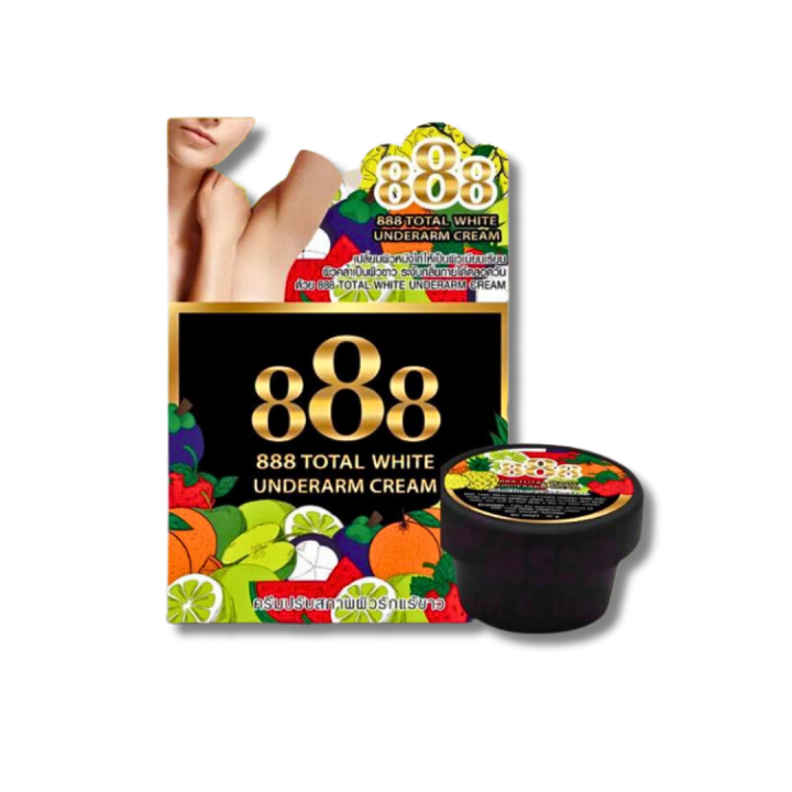 888 Total White Underarm Cream Whitens Underarm | Achieve Flawless ...