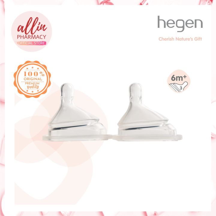 Hegen Teat Fast Flow (2-pack) | Lazada