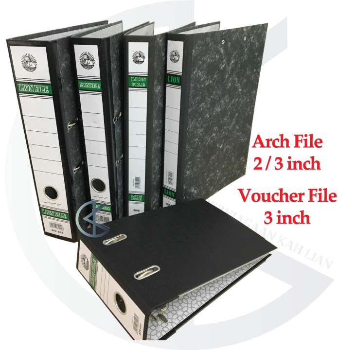 Lion Lever Arch File 3'' / 2'' , Lion 2D Ring File | Lazada