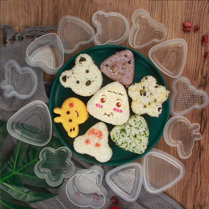 🔥Moheted👍 Kids Rice Mold Shape Rice Ball Mold Children's Rice Bento ...