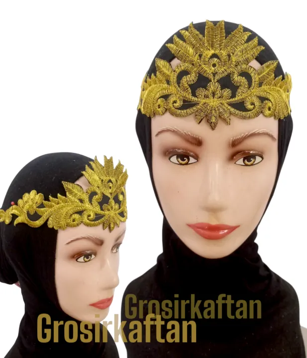 Aplikasi Bordir Siger Mahkota Lapis Kain | Lazada Indonesia