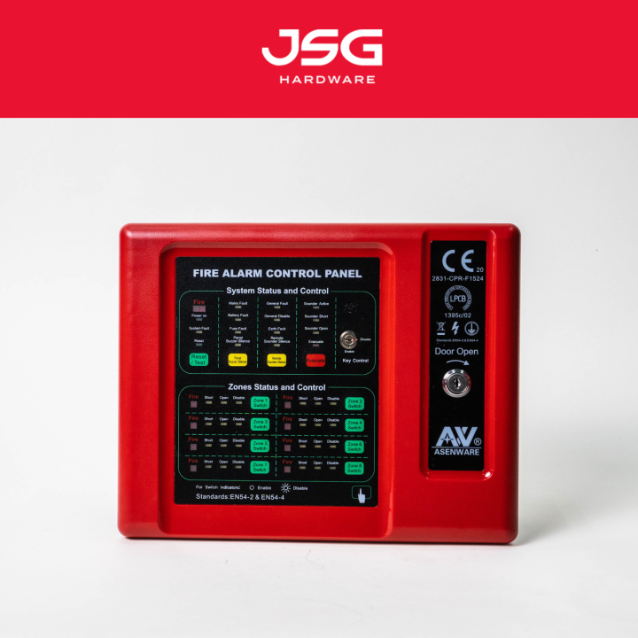 Asenware Conventional Fire alarm Control Panel (2,4,8,16,32 Zone ...