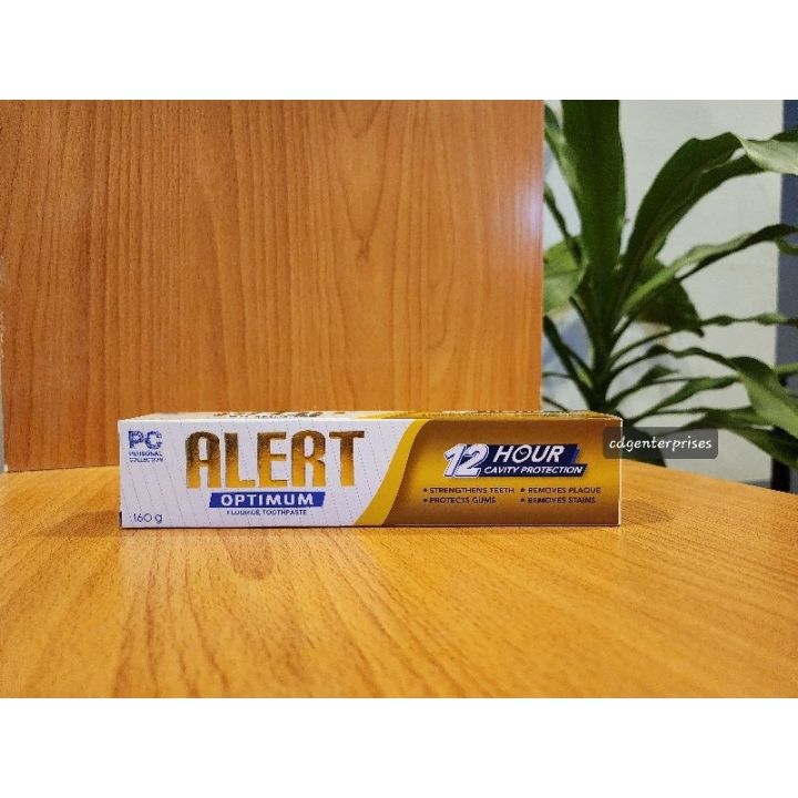 Personal Collection Alert Optimum Fluoride Toothpaste 160g | Lazada PH