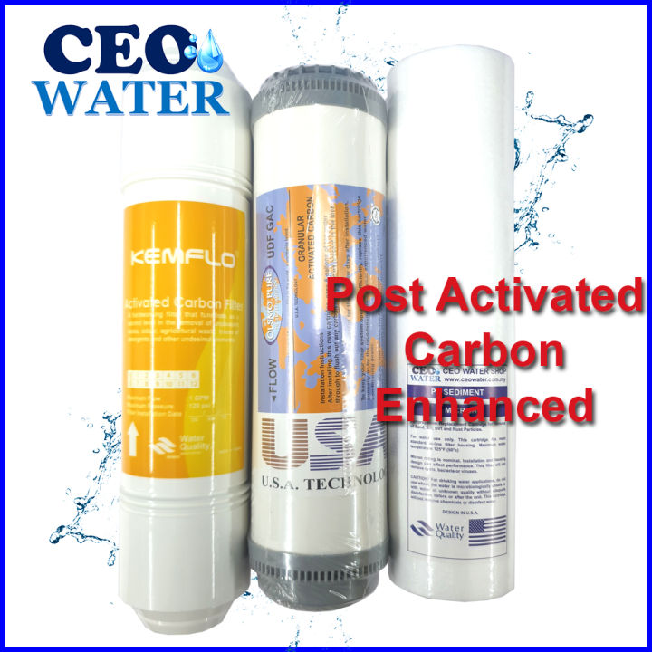 CEO Water Replacement Cartridges 3 Stages Water Filter Enhancement | Lazada