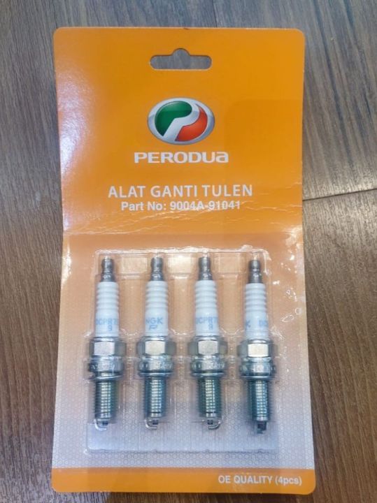 (100% ORIGINAL PERODUA PART 9004A-73R04 / 9004A-91041)SPARK PLUG ...