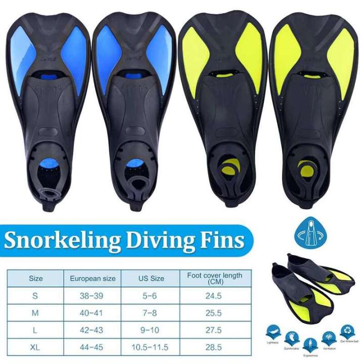 Snorkeling Comfort Swimming Adjustable Professional Scuba Fins for Kids ...