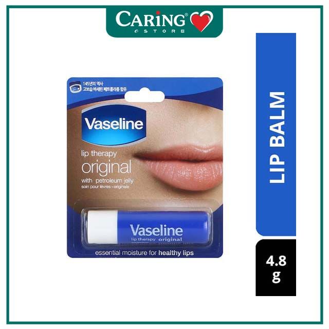 VASELINE LIP THERAPY ORIGINAL 4.8G | Lazada