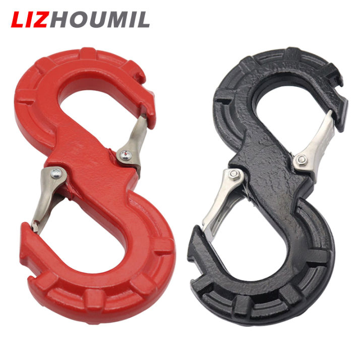 LIZHOUMIL S-Shape Integrated Winch Shackles, 57000 Break Strength Quick ...