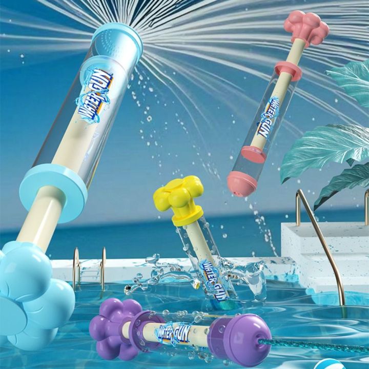 Pull Type Water Spray Toys Handheld Splashing Spray Water Toys Portable ...