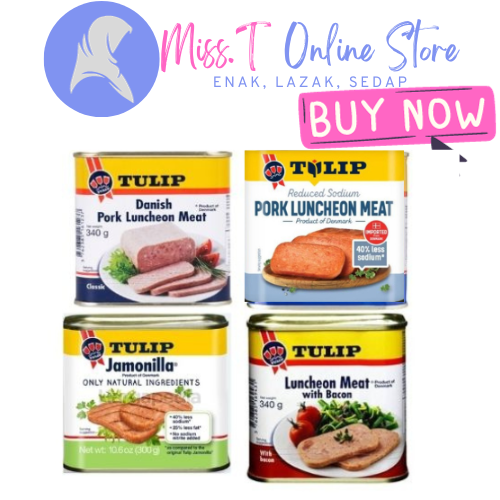 [MT] Tulip Pork Luncheon Meat 340g (Tulip牛餐肉) | Lazada