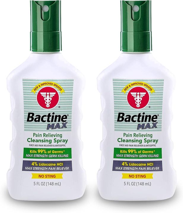 [PRE-ORDER] Bactine MAX First Aid Spray | Lazada