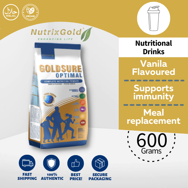 Nutrixgold Goldsure Optimal Complete Nutrition Powder [600g] | Lazada