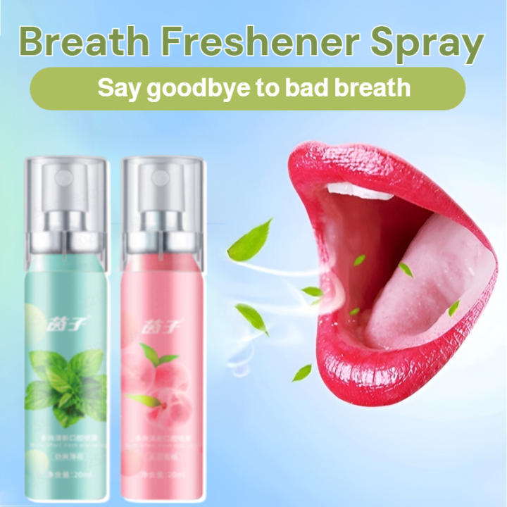 Mouth Spray Portable Breath Freshener Bad Breath Prevention Oral ...
