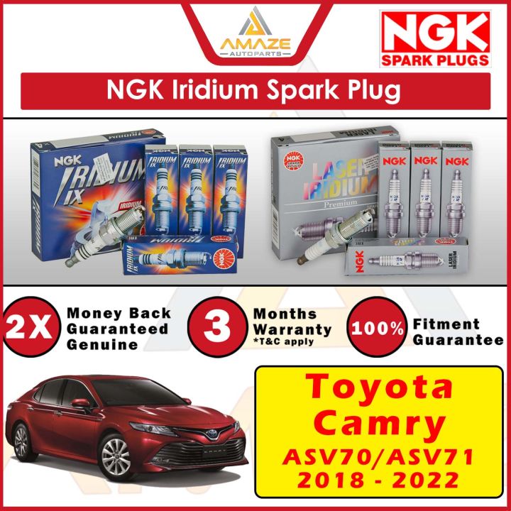 NGK Spark Plug (Iridium IX / Laser Iridium) for Toyota Camry 2.5 ASV70 ...