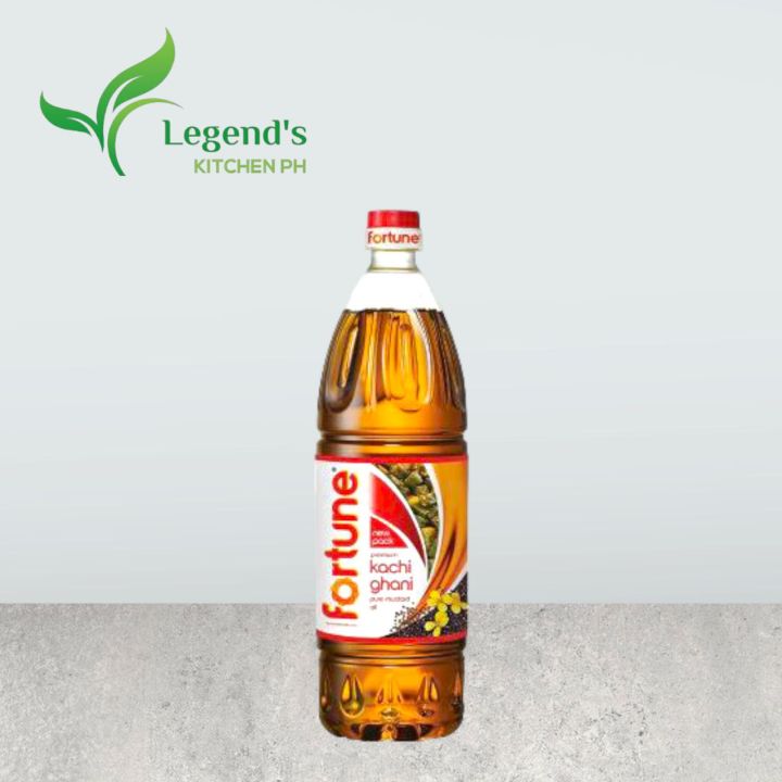 Fortune Kachi Ghani Pure Mustard Oil (500ml OR 1L) | Lazada PH