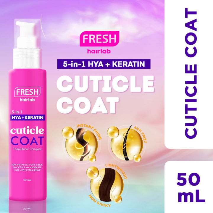 Fresh Hairlab 5 in 1 Hya+Keratin Cuticle Coat 50mL | Lazada PH