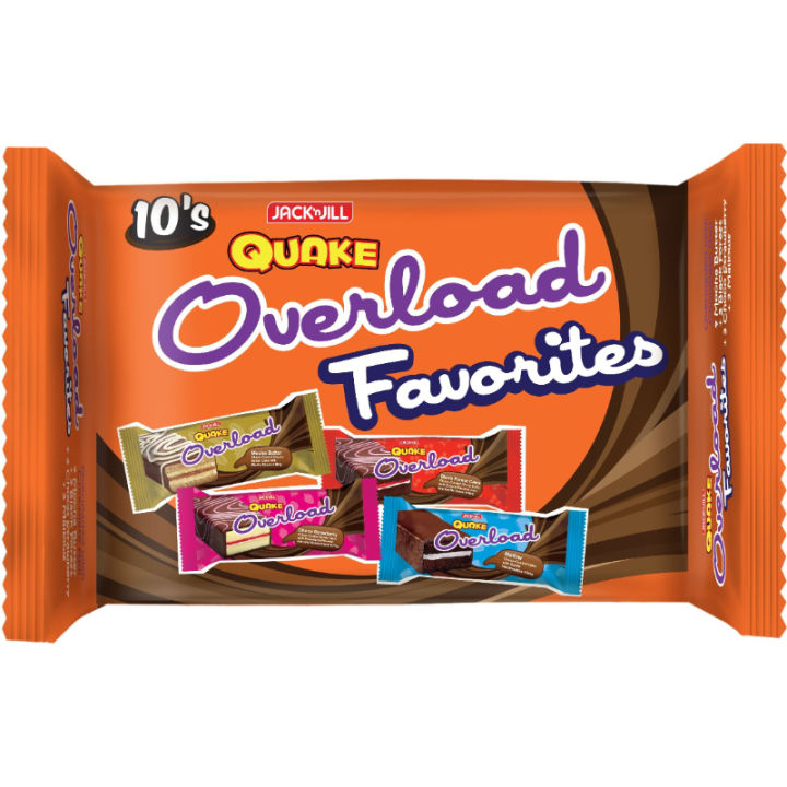 Quake Overload Favorites 38g x 10s | Lazada PH