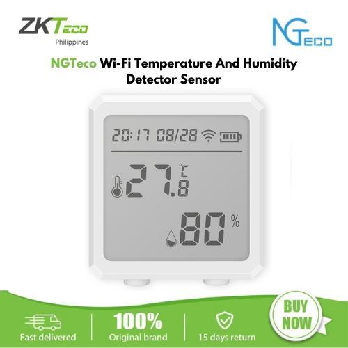 ZKTeco Ng-Th10 Wi-Fi Temperature And Humidity Detector Sensor For Home ...