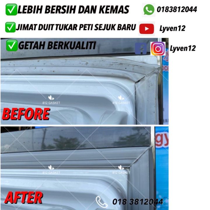 ALL BRAND MY Kilang/Supplier Getah Pintu Peti Sejuk/Getah Pintu Peti ...