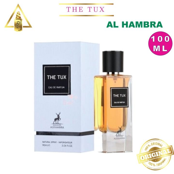 Maison Alhambra The Tux EDP 90ML PERFUME SPRAY ORIGINAL FROM DUBAI | Lazada