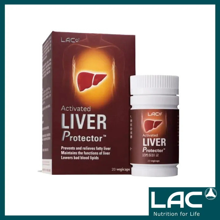 LAC Activated Liver Protector (20 vegicaps) (Best by: July 2027 ...