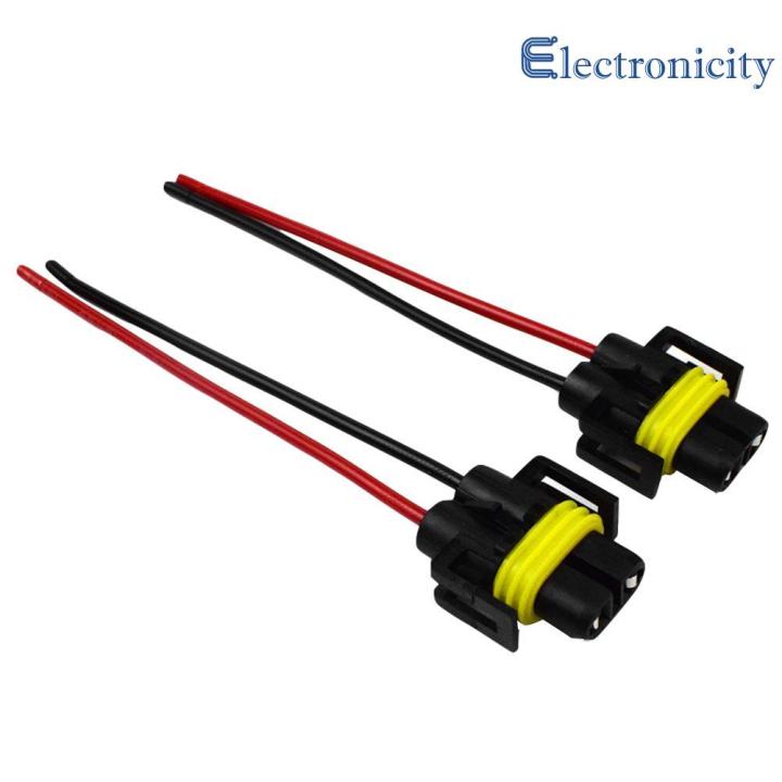 2pcs H8/H9/H11 Bulb Socket Female Adapter Connector for Headlight Fog ...