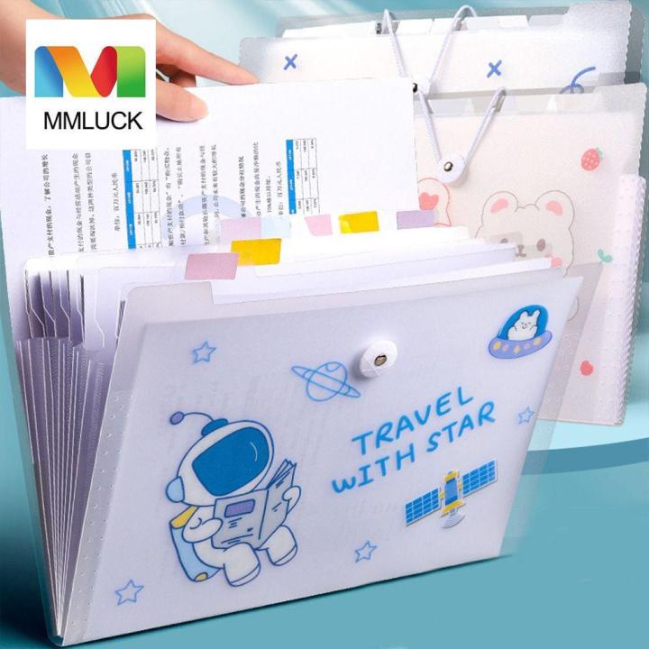 MMLUCK High Capacity Expanding Wallet File Folder 8/12Pockets A4 Size ...