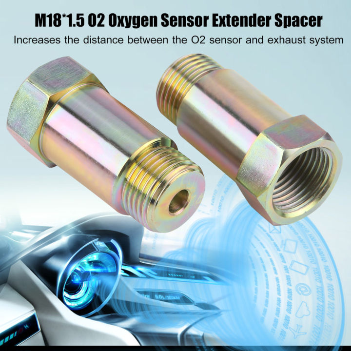 O2 Sensor Extender Spacer Oxygen Sensor Extender 2Pcs for Car Vehicle ...