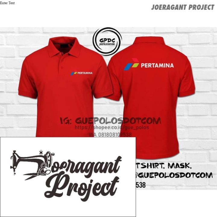 BAJU KAOS POLO TSHIRT PERTAMINA BUMN - KAOS PERTAMINA BUMN - POLOSHIRT ...