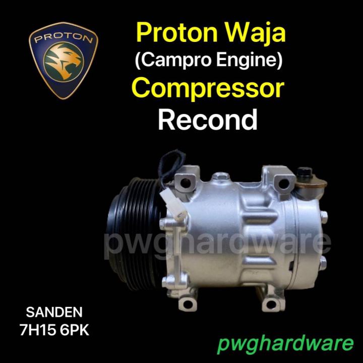 Recond Aircond Compressor Proton Waja 1.6cc Campro Engine / Proton Waja Campro Air-Cond ...