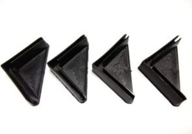 Plastic Footing for 1.5" x 1.5" Slotted Angle Bar (4pcs.) | Lazada PH