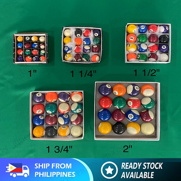 Billiard Ball Set for Junior Tables (Bola ng Bilyaran) | Lazada PH