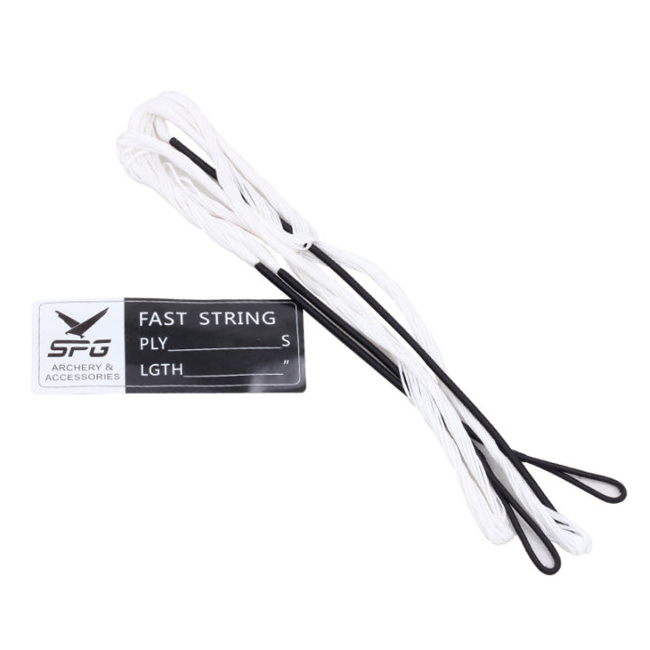 1PCS ทนทานโบว์อะไหล่สตริงแบบดั้งเดิม Bow String Hand Made 12 Strands 48 ...