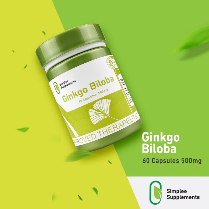 Simplee Ginkgo Biloba Capsule Supplement | Lazada PH