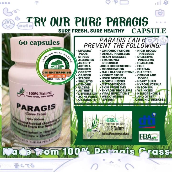 Chef Aybs Paragis Capsule 60pcs Capsule 500mg | Lazada PH