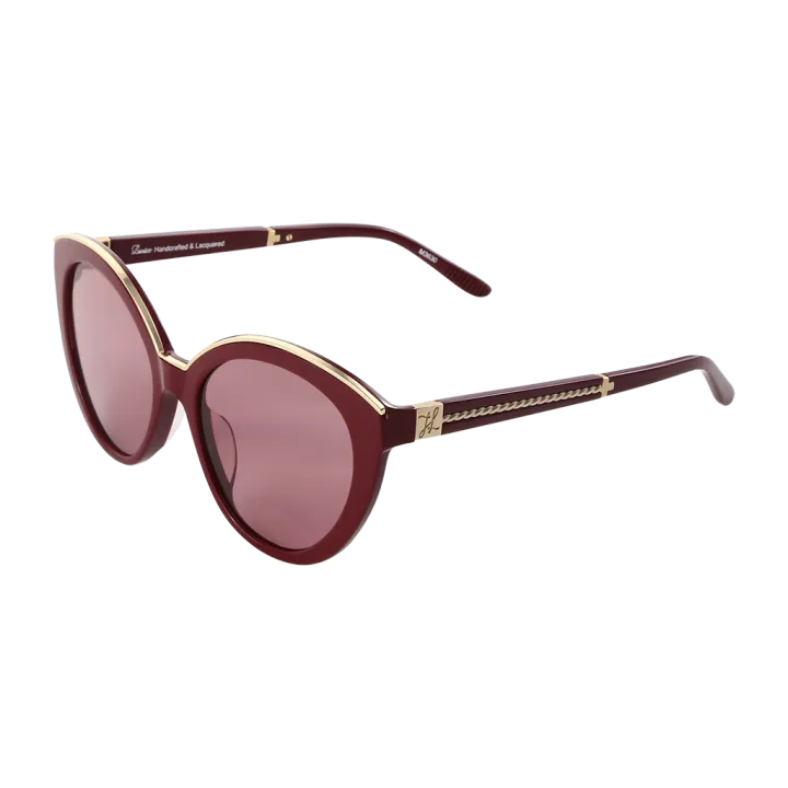 Lenicc Atalia Cateye in Ruby Wine | Lazada Singapore
