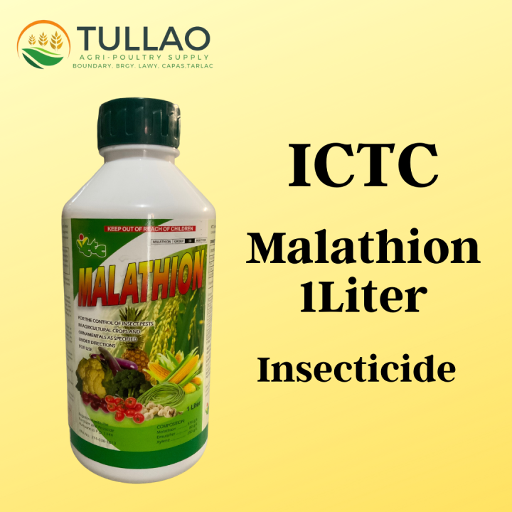 ICTC MALATHION 1LITER/500ML/100ML INSECTICIDE | Lazada PH