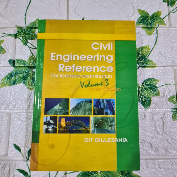 Civil Engineering Reference for Licensure examination Volume 3 second ... Civil Engineering Reference for Licensure examination Volume 3 second ...