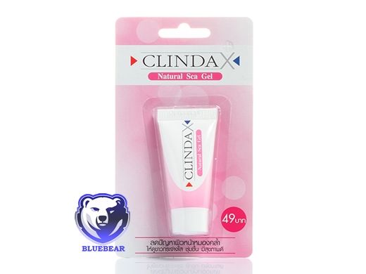 Clinda X Natural Sca Gel คลินด้าเอ็กซ์ เนเชอรัล สการ์ เจล 10 g ...