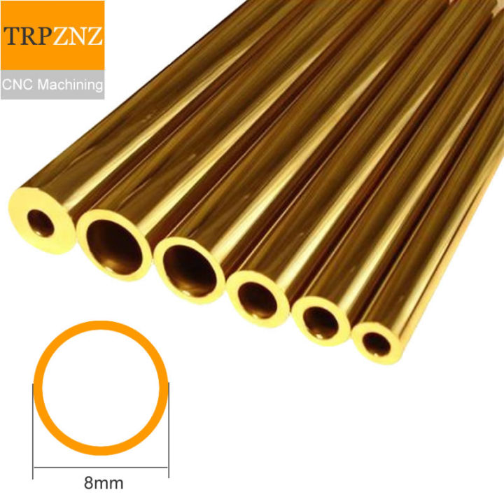 H62 brass tube pipe,outer diameter 8mm, inner diameter 7.6 7.5 7.4mm ...